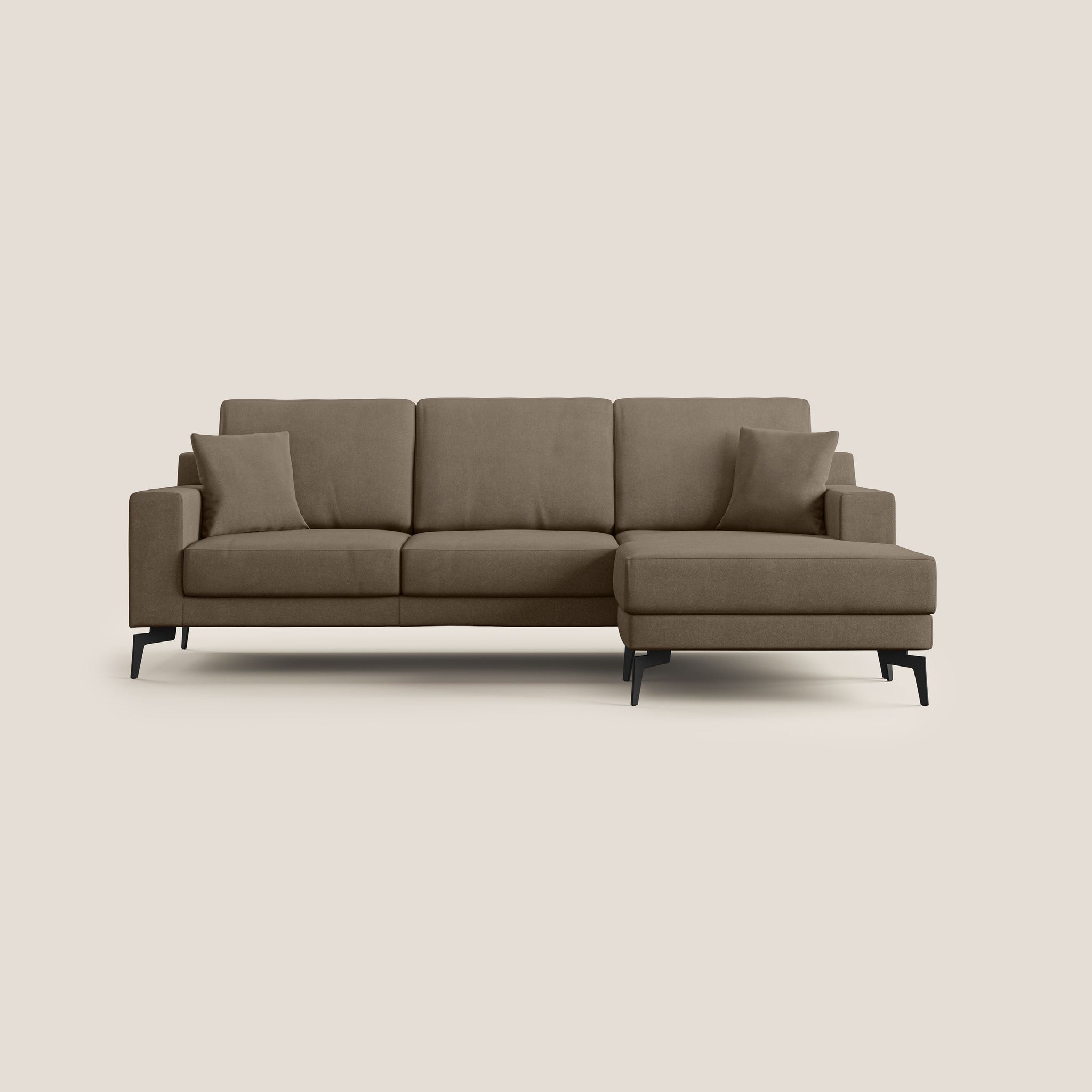 Prestige canapé d'angle moderne réversible en microfibre détachable T11 ...