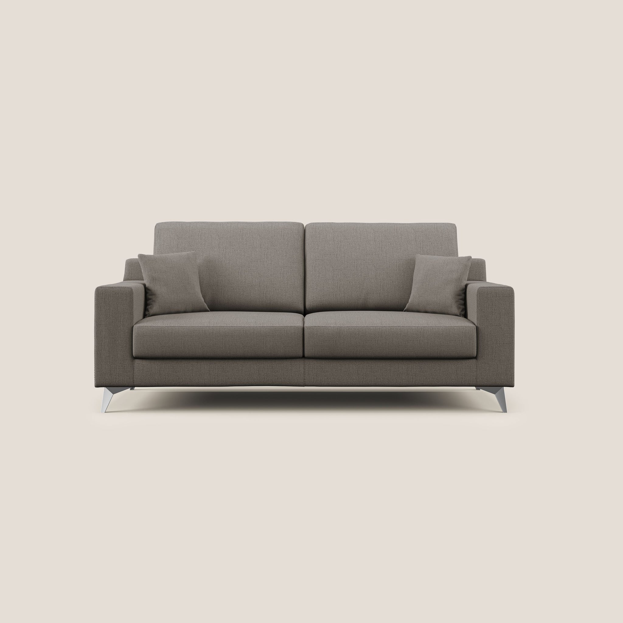 Michael Canapé en tissu imperméable antitache T03 taupe - divani.store